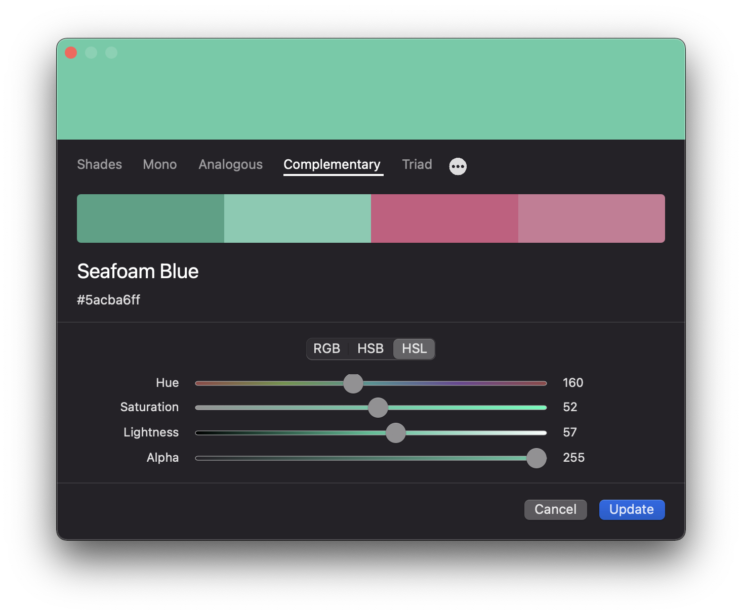 Color Picker - Pikka - Best Color Picker App for mac